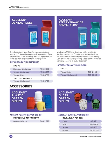 ACCLEAN Product Catalog 2022 - 18