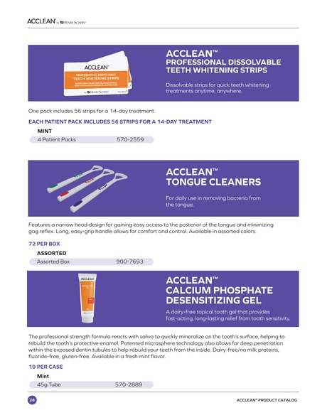 ACCLEAN Product Catalog 2022 - 26