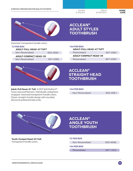 ACCLEAN Product Catalog 2022 - 33