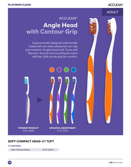 ACCLEAN Toothbrush Catalog - 16