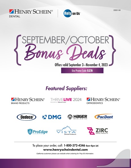 September/October - 2023 Bonus Deals