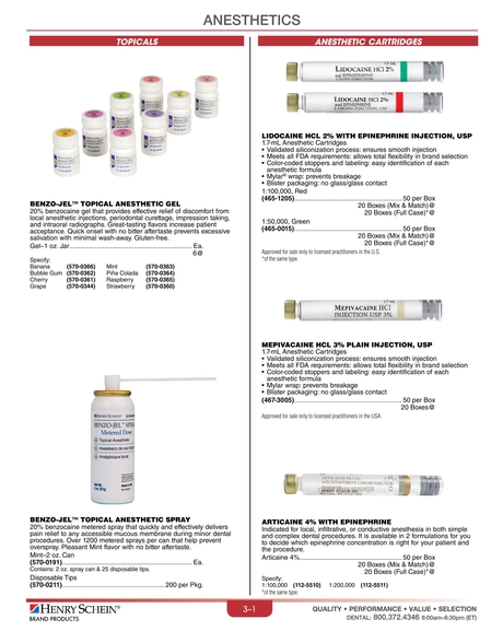 2021/2022 Henry Schein Brand Catalog