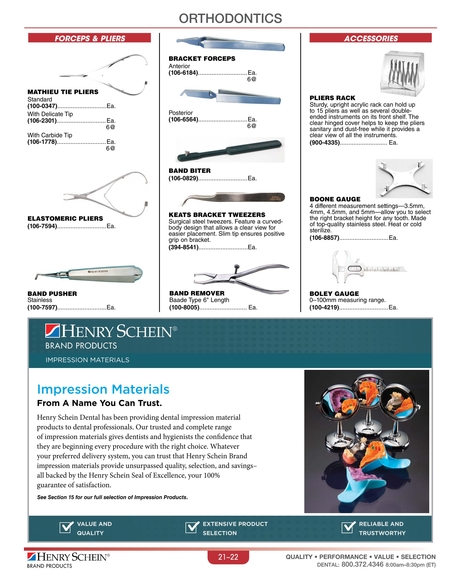 2021/2022 Henry Schein Brand Catalog - 21-22