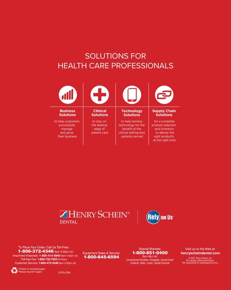 2021/2022 Henry Schein Brand Catalog