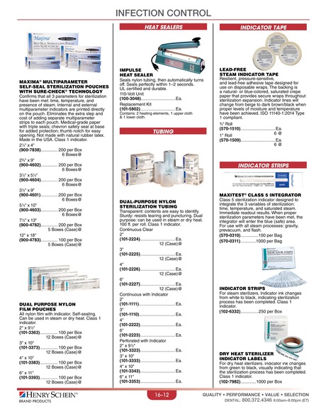 2023 Henry Schein Brand Catalog - 16-12
