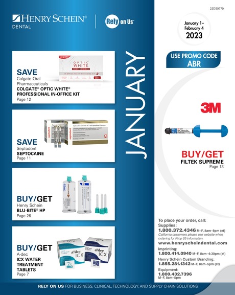 Dental Sales Flyer - January 2023
