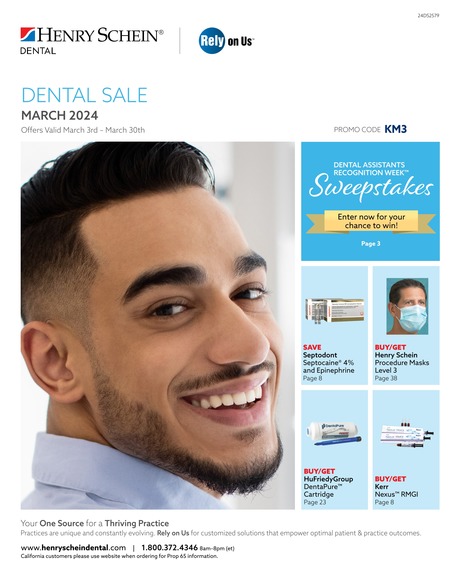 Dental Sales Flyer - March 2024