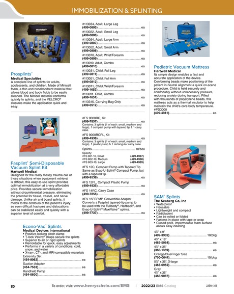 Medical - 2022 EMS Catalog - 80