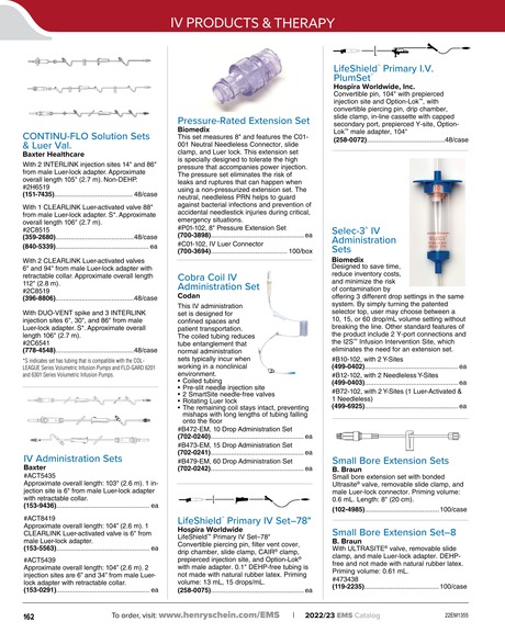 Medical - 2022 EMS Catalog - 162