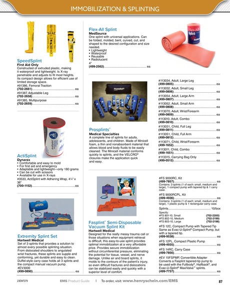 Medical - 2023 EMS Catalog - 87