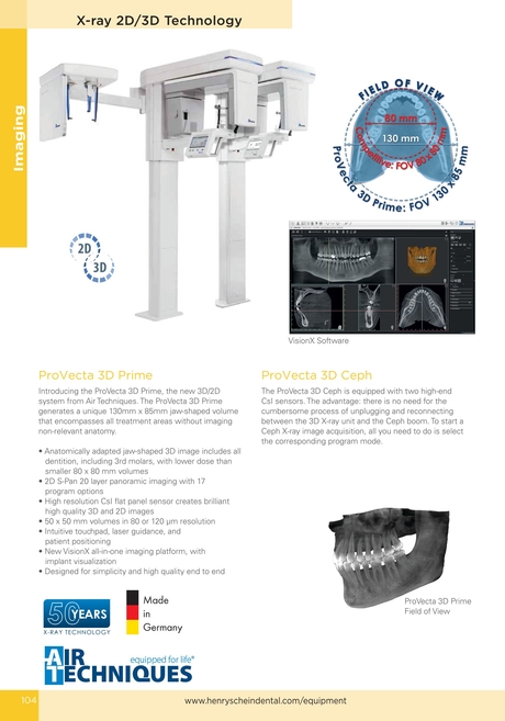 Dental Equipment & Technology Catalog - 2021 - 104