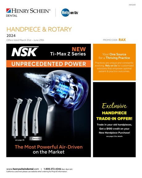 Handpiece & Rotary Flyer - Q2, 2024