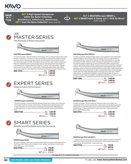 Handpiece & Burs Flyer - Journal Ad Version - May/June 2021 - 30
