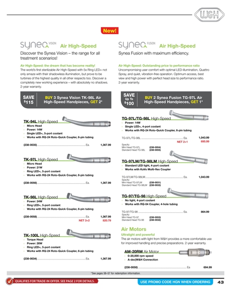Handpiece & Burs Flyer - Journal Ad Version - May/June 2021 - 43