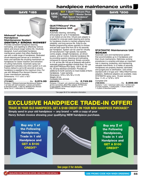 Handpiece & Burs Flyer - Journal Ad Version - May/June 2021 - 55