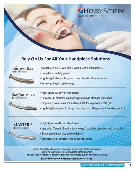 Handpiece & Burs Flyer - April-June 2022 - Journal - 11