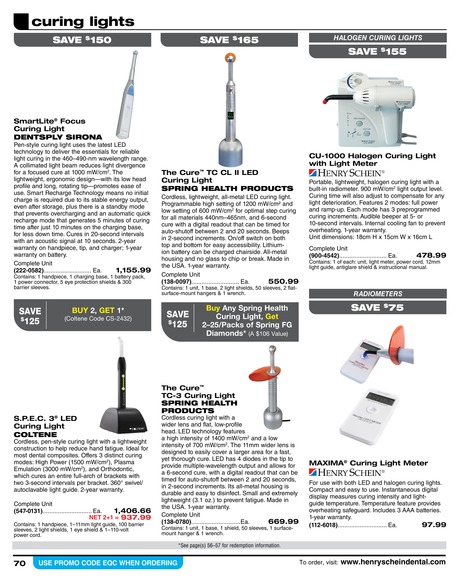 Handpiece & Small Equipment – October-December 2022 - JOURNAL - 70