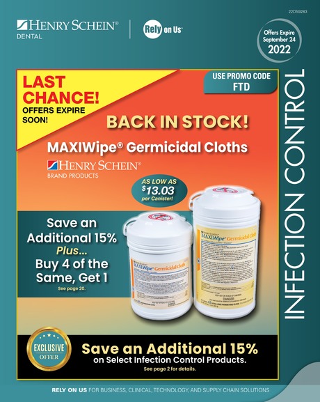 Infection Control Flyer - July/September 2022 - Email Version