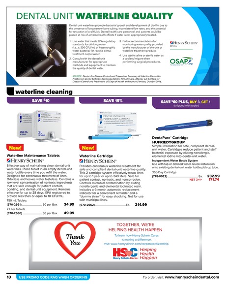 Infection Control Flyer - Q3 2023 - Low Spend - 10