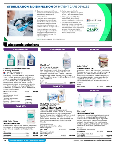 Infection Control Flyer - Q3 2023 - Low Spend - 24