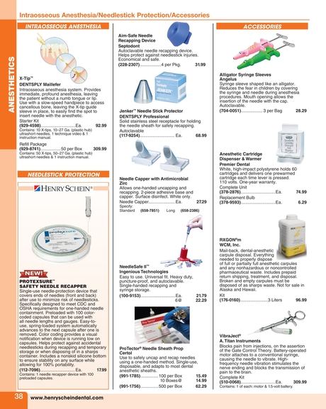 2017 Henry Schein Dental Merchandise Catalog - 38