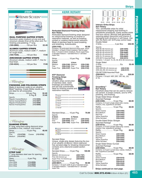 2017 Henry Schein Dental Merchandise Catalog - 465