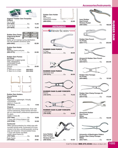 2017 Henry Schein Dental Merchandise Catalog - 1005