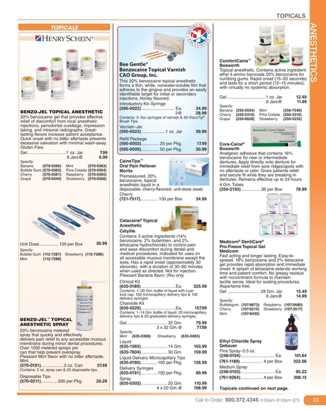 2018 Henry Schein Dental Merchandise Catalog