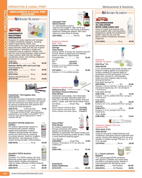 2018 Henry Schein Dental Merchandise Catalog