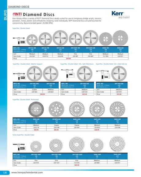 2018 Henry Schein Dental Merchandise Catalog - 130