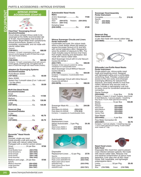 2018 Henry Schein Dental Merchandise Catalog - 390