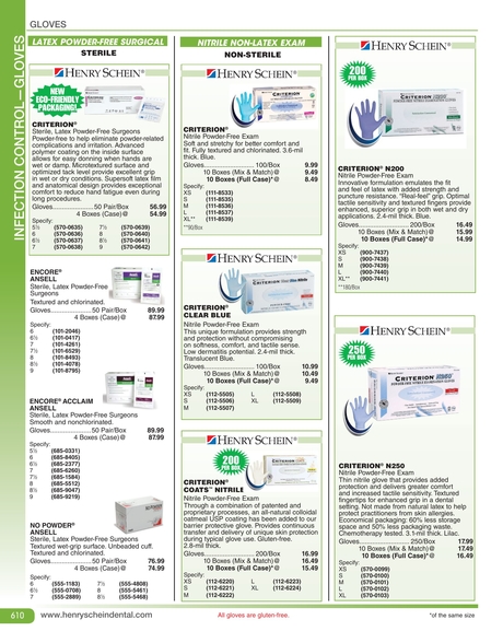 2018 Henry Schein Dental Merchandise Catalog - 610