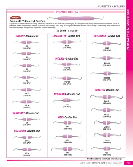 2018 Henry Schein Dental Merchandise Catalog - 729