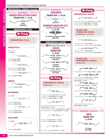 2018 Henry Schein Dental Merchandise Catalog - 786