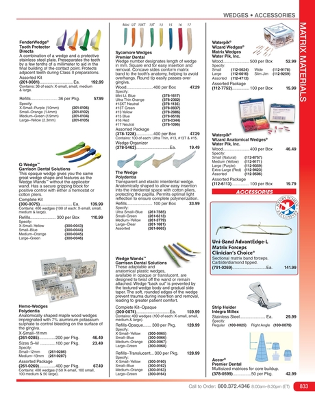 2018 Henry Schein Dental Merchandise Catalog - 833