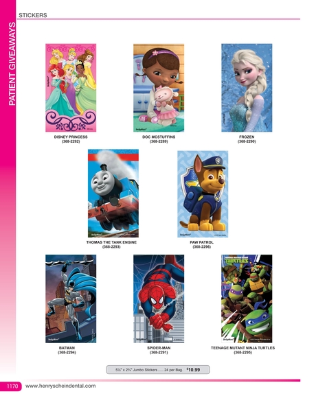 2018 Henry Schein Dental Merchandise Catalog - 1170