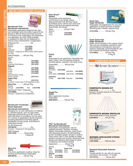 2019 Henry Schein Dental Merchandise Catalog (without pricing) - 266
