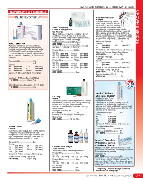 2019 Henry Schein Dental Merchandise Catalog (without pricing) - Crown ...
