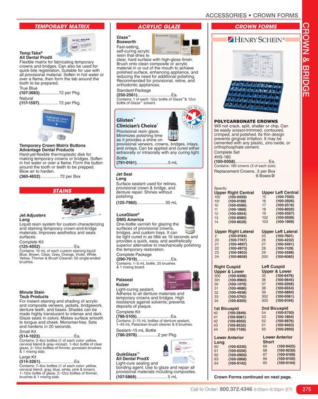 2019 Henry Schein Dental Merchandise Catalog (without pricing) - 275