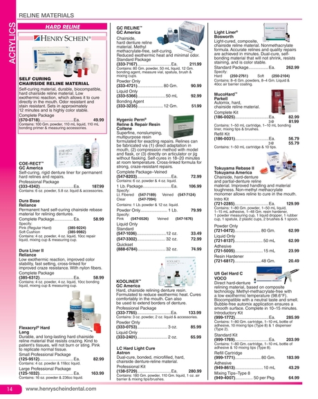 2019 Henry Schein Dental Merchandise Catalog