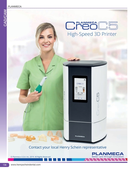2019 Henry Schein Dental Merchandise Catalog - CAD/CAM Products