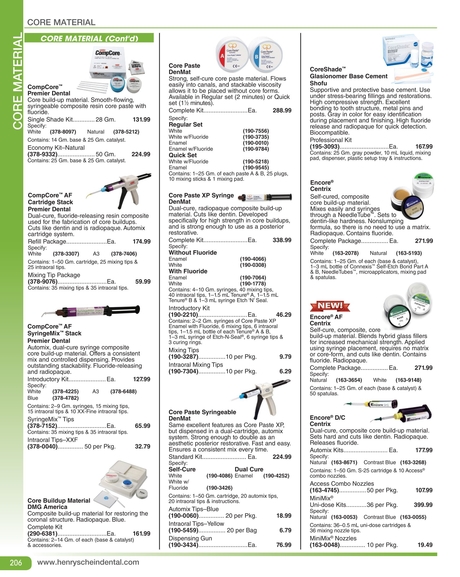 2019 Henry Schein Dental Merchandise Catalog - 206