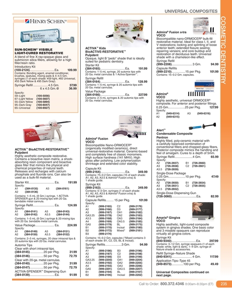 2019 Henry Schein Dental Merchandise Catalog - 235
