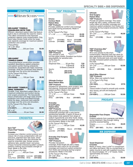 2019 Henry Schein Dental Merchandise Catalog - 287