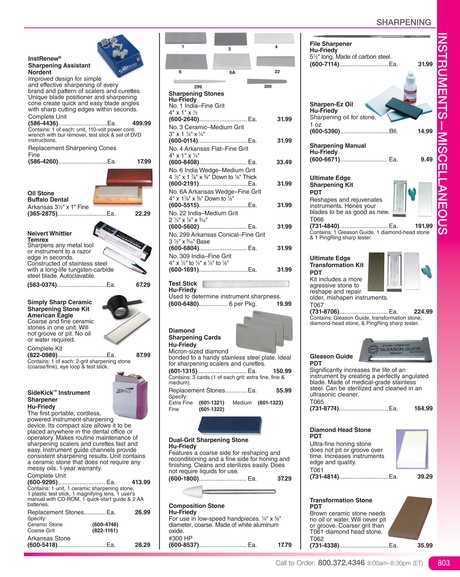 2019 Henry Schein Dental Merchandise Catalog - 803