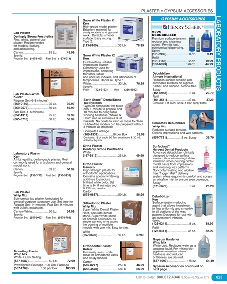 2019 Henry Schein Dental Merchandise Catalog - 823