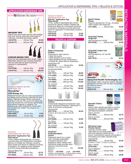 2019 Henry Schein Dental Merchandise Catalog - 1013