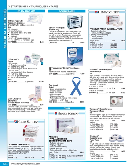 2019 Henry Schein Dental Merchandise Catalog - 1066
