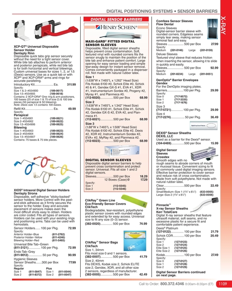 2019 Henry Schein Dental Merchandise Catalog - 1109