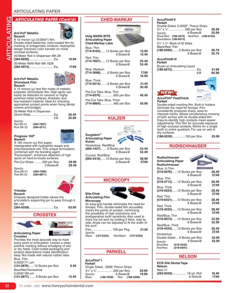 2020 Henry Schein Dental Merchandise Catalog - 32